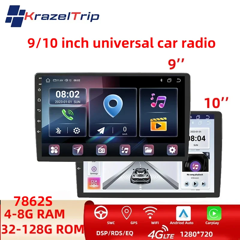 Universal-Multimedia-Player-7-9-10-8-Core-Car-Radio-Stereo-QLED-Android ...