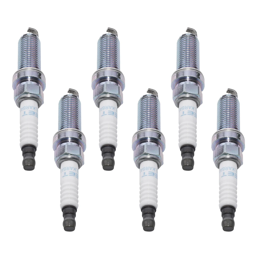 1-6x Spark Plug DILKAR6A11 For NISSAN X-TRAIL ALTIMA TIIDA MICRA ROGUE ...