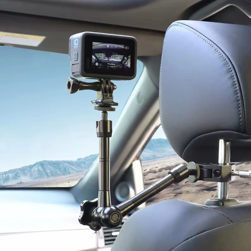 Car Action Camera Mount Bracket Fixation Gopro Car Mount Sports Camera Support for Go Pro Hero ...