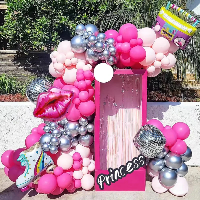 Bal-o-Garland-Arch-Kit-para-Decora-es-de-Festa-de-Anivers-rio-Princesa ...