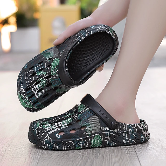 Clogs Garden Shoes Waterproof Outdoor Mesh Rain Sandals, 45% OFF