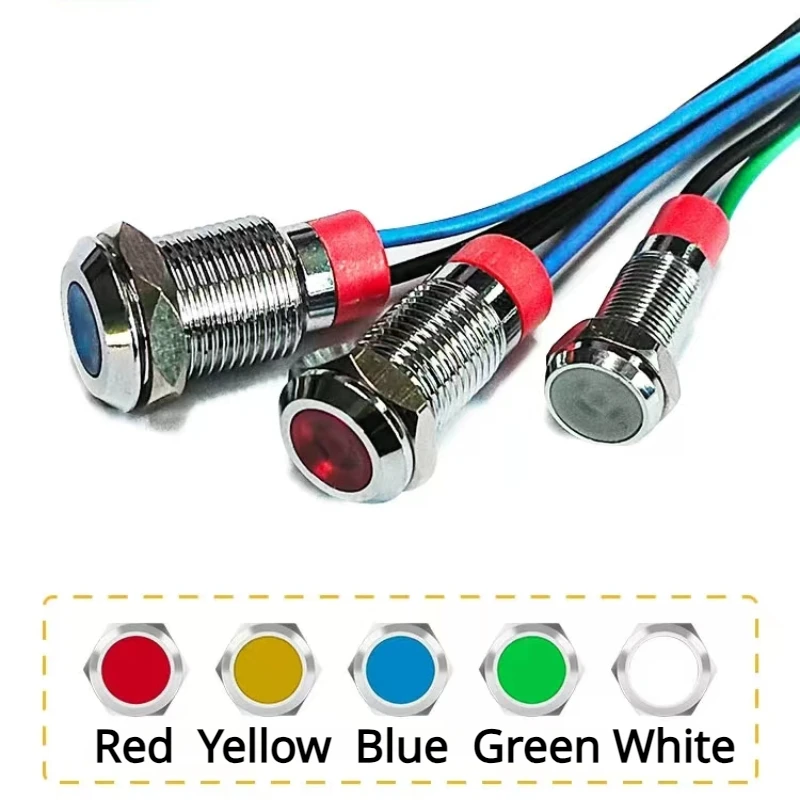 1pcs-6mm-8mm-10mm-12mm-Metal-LED-Warning-indicator-light-Waterproof ...