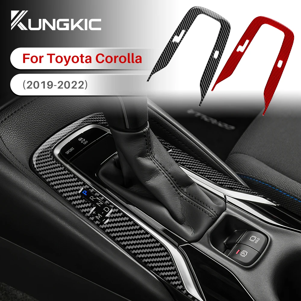Real-Soft-Carbon-Fiber-RHD-LHD-Sticker-For-Toyota-Corolla-2019-2020 ...