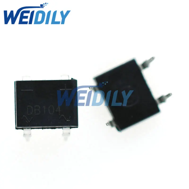 10pcs Db104 Db104s B104 Bridge Rectifier 400v 1a Dip4 Dip-4 New ...