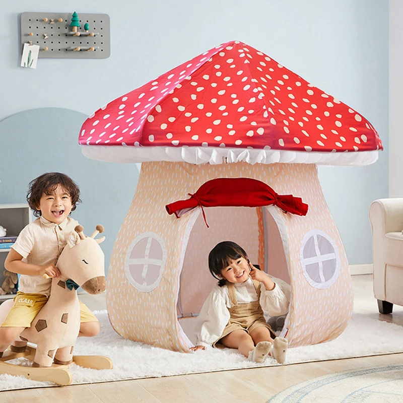 Fairy-Tale-Mushroom-Tent-Toy-House-Indoor-Outdoor-Games-Garden-Folding ...