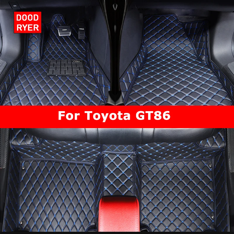 DOODRYER Custom Car Floor Mats For Toyota GT86 2012-2021 Auto Carpets ...