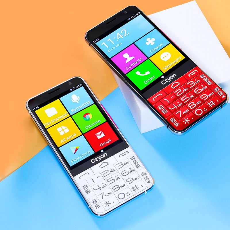 3.5" Touch Screen Keyboard Smartphone Android 6.0 Celulare 1GB RAM 4GB ...