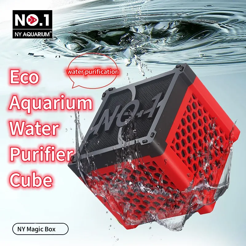 Magic-Box-Aquarium-Water-Purifier-Cube-Filter-Honeycomb-Structure ...