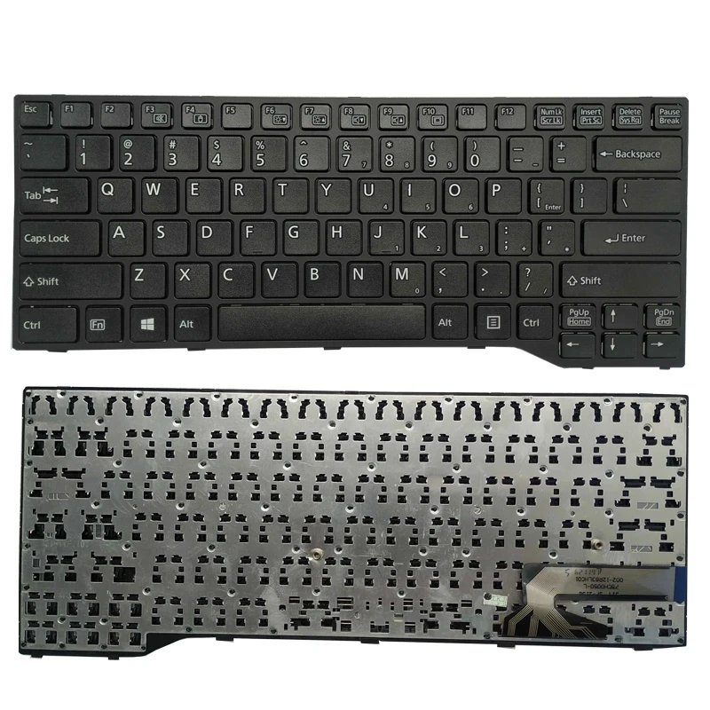 New US UK French Russian Keyboard For Fujitsu Lifebook E544 E546 E547 ...