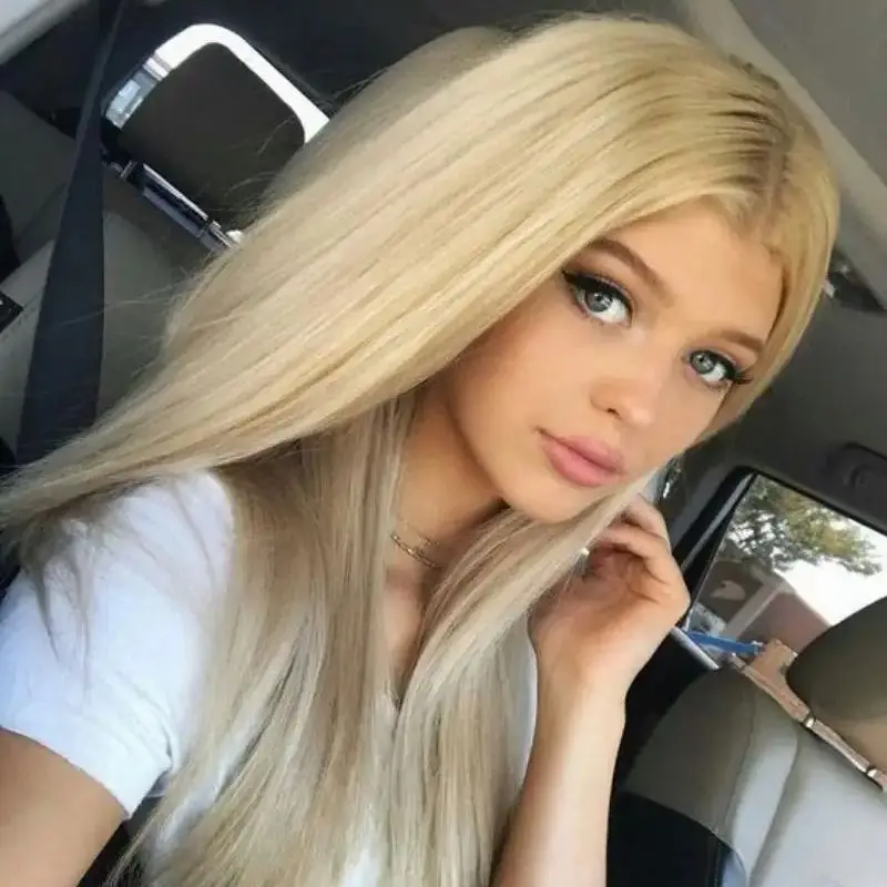 613-bone-straight-13x6-hd-transparent-lace-frontal-wigs-colored-blonde ...