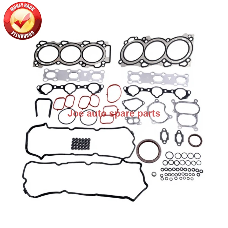 VQ40 VQ40DE VQ40-DE Engine Full gasket set kit for Nissan PATHFINDER ...