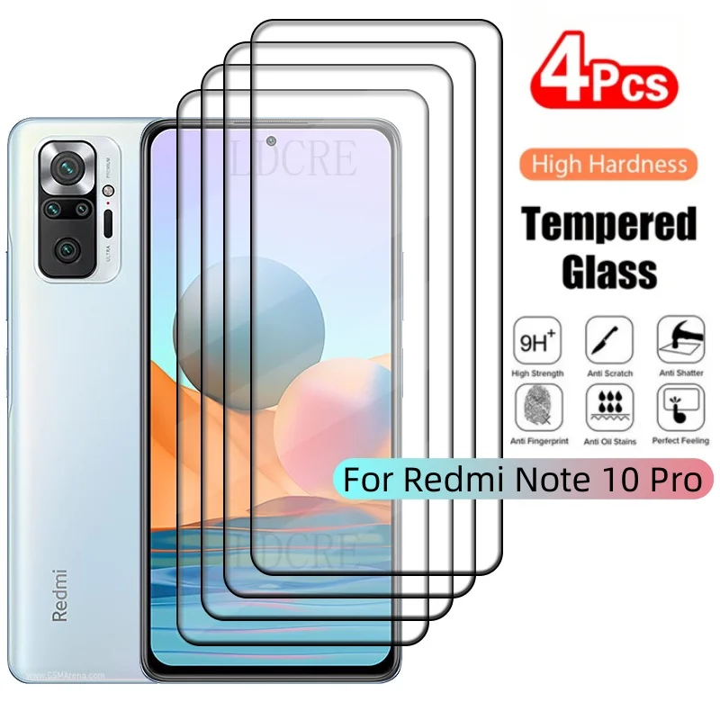 4Pcs-For-Xiaomi-Redmi-Note-10-Pro-Glass-Redmi-Note-10-Pro-Glass-New ...
