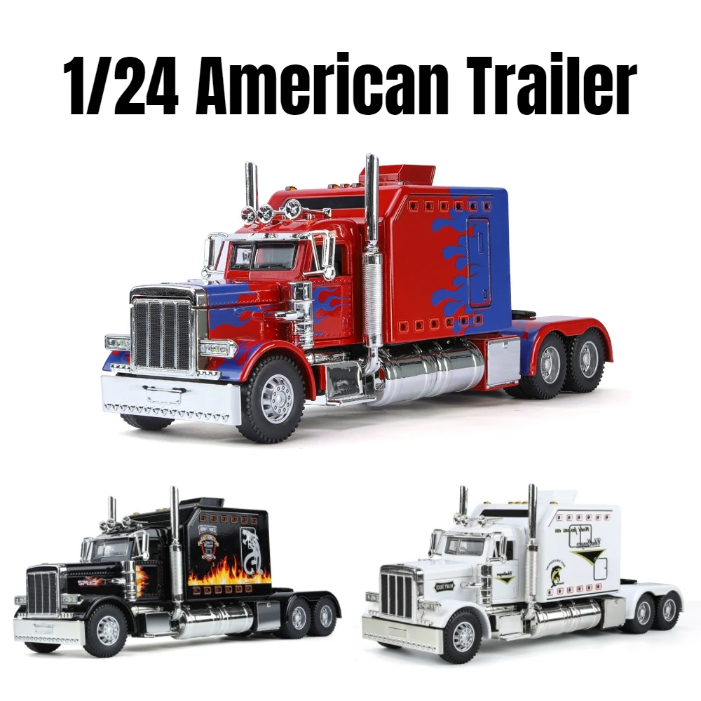 1-24-Trailer-American-Tow-Truck-Head-Tractor-Diecast-Alloy-Miniature ...