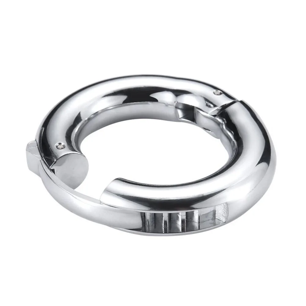 Adjustable Cock Ring Male Scrotum Pendant Stainless Steel Penis Rings ...