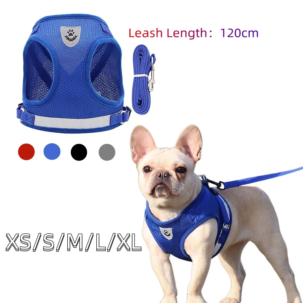 Quality Dog Harness And Leash Set Dog Accessories For Small Dog Chest ...