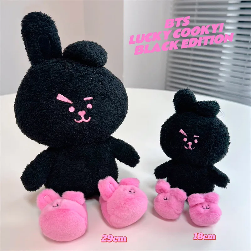 Fashion-Small-Animal-Black-Limited-Pink-Rabbit-Plush-Toy-Action-Figure ...