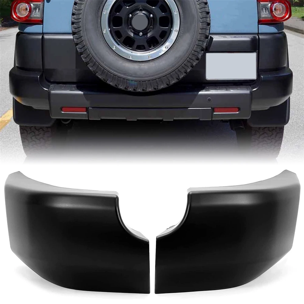 Fj Cruiser Toyota Rear Bumper End Caps 2007-2014 - Matte Black ...