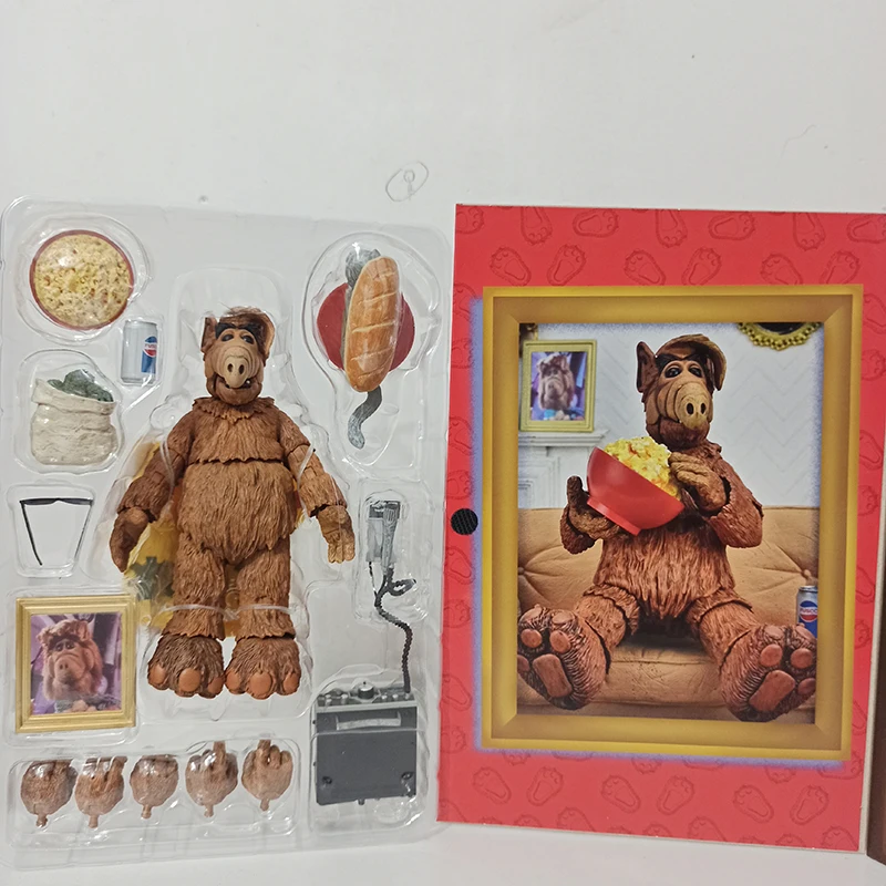 Figura-de-a-o-NECA-Ultimate-Alien-Life-Form-ALF-Oh-Olha-Movable-Joint ...