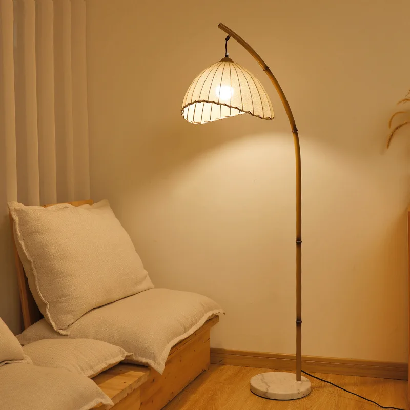 Japanese Style Silent Wind Lantern Type LED Floor Lamp for Reading ...