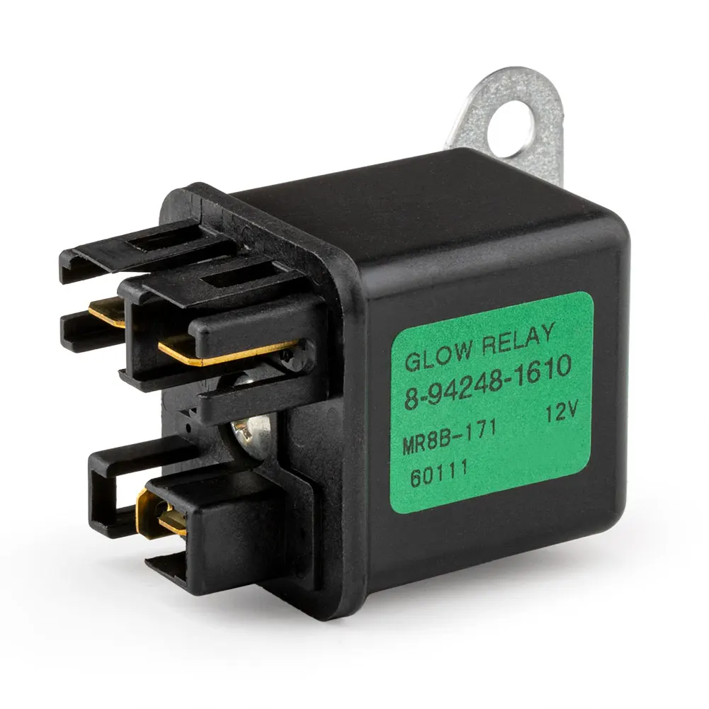 8942481610-New-12V-Mover-Parts-Preheating-Relay-Glow-Plug-For-Isuzu ...