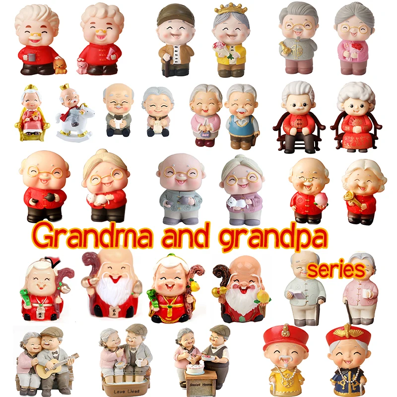 Longevity-Grandma-Grandpa-Cake-Topper-for-Old-People-Birthday-Party ...