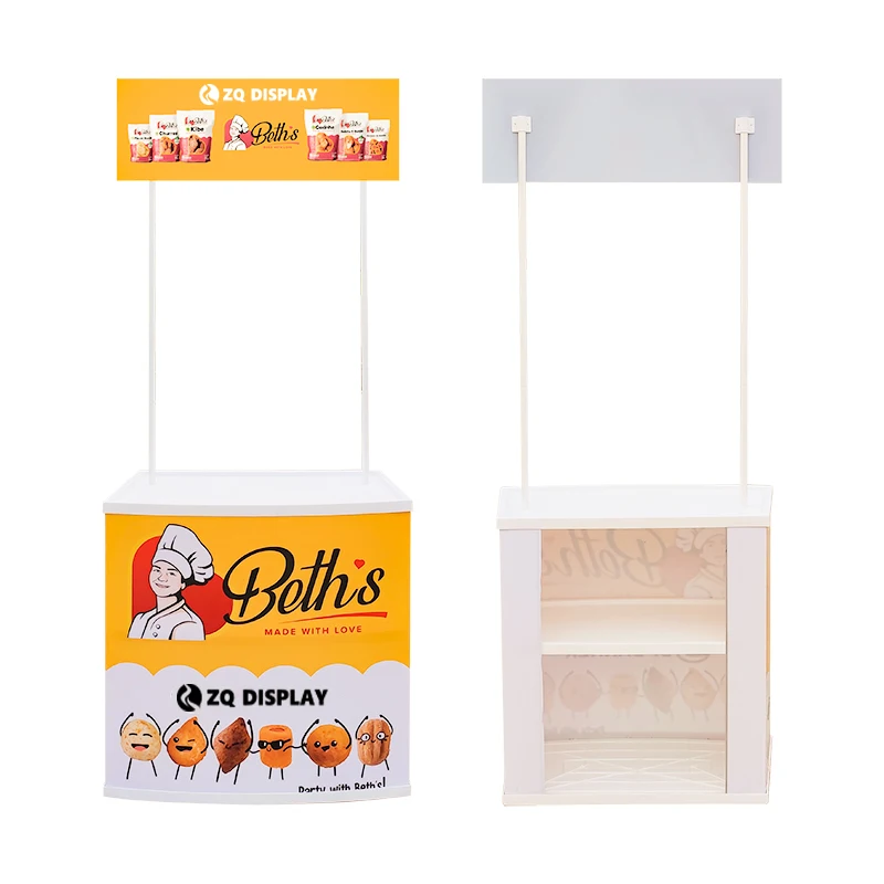 Wholesale Portable Plastic Promotional Desk Display Supermarket Counter ...