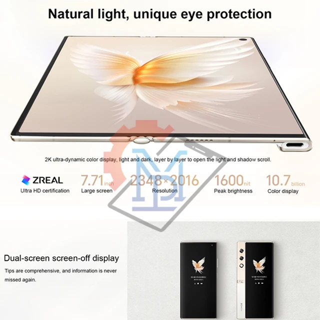 2023 Original HONOR V Purse 5G Folded Phone 7.71 Inches OLED Screen Snapdragon 778G Camera 50MP ...