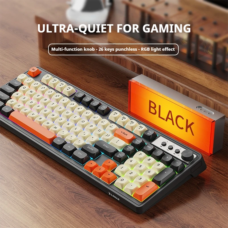 Teclado-para-juegos-EWEADN-G98-con-sensaci-n-mec-nica-ordenador-con ...
