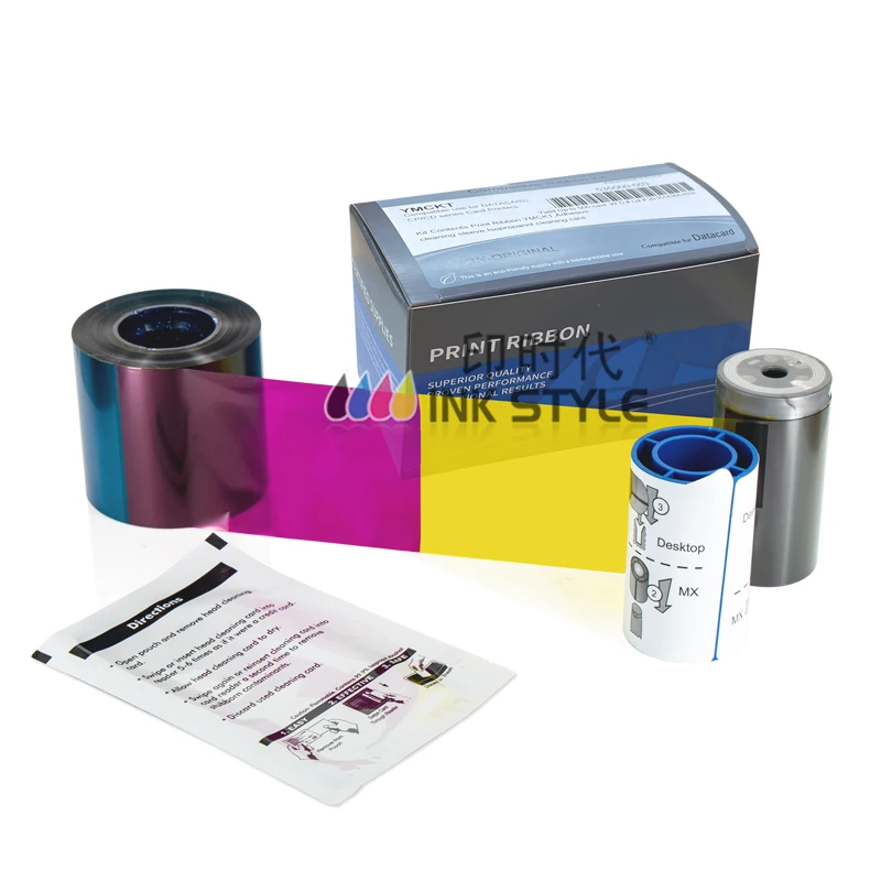 Fita-colorida-para-impressora-de-cart-es-YMCKT-500-impress-es-para ...