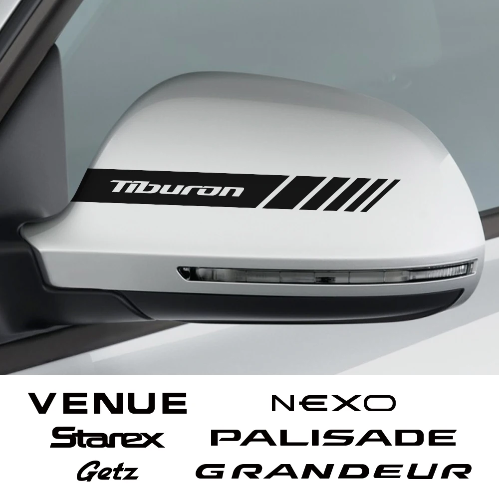 2PCS-Car-Rearview-Mirror-Stickers-Auto-Decorative-Decal-Accessories-For ...