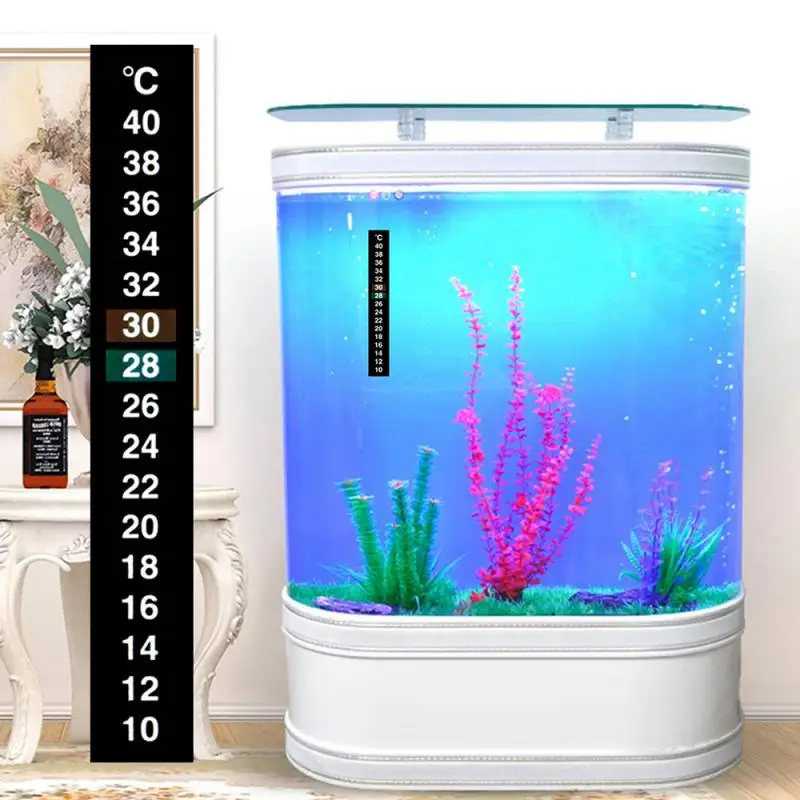 Set-Digital-Aquarium-Fish-Tank-Fridge-Thermometer-Sticker-Measurement ...