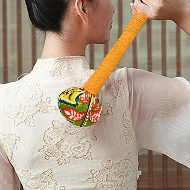 NEW Back Knock Massage Tools Wormwood Mugwort Herbal Medicine Filling ...