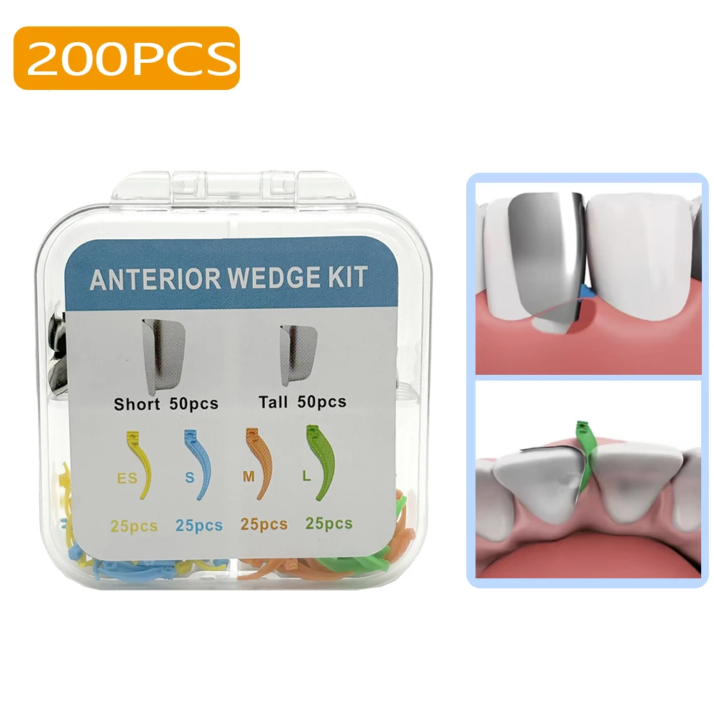 200Pcs-Dental-Wedges-Anterior-Matrix-System-Wedge-Matrix-Bands ...