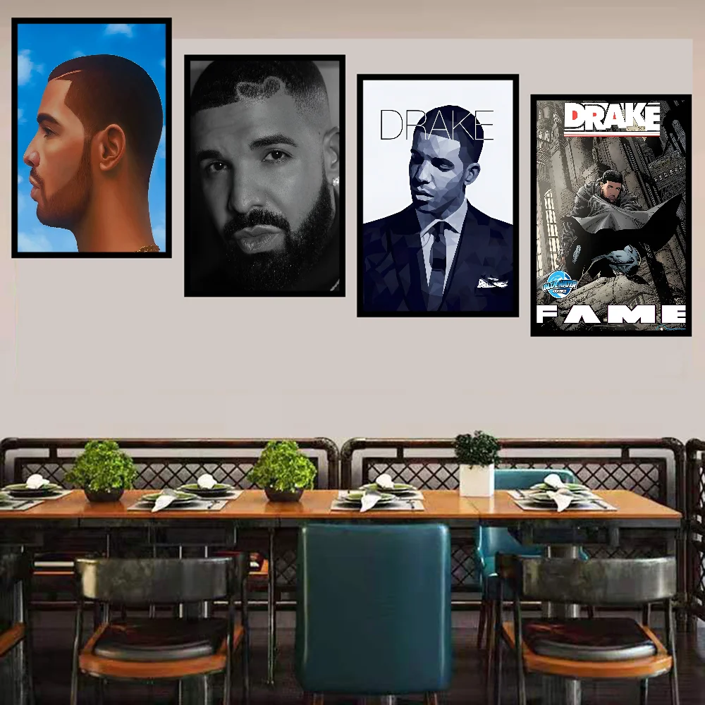 Singer-Drake-Poster-Anime-Posters-Sticky-Whitepaper-Sticker-DIY-Room ...