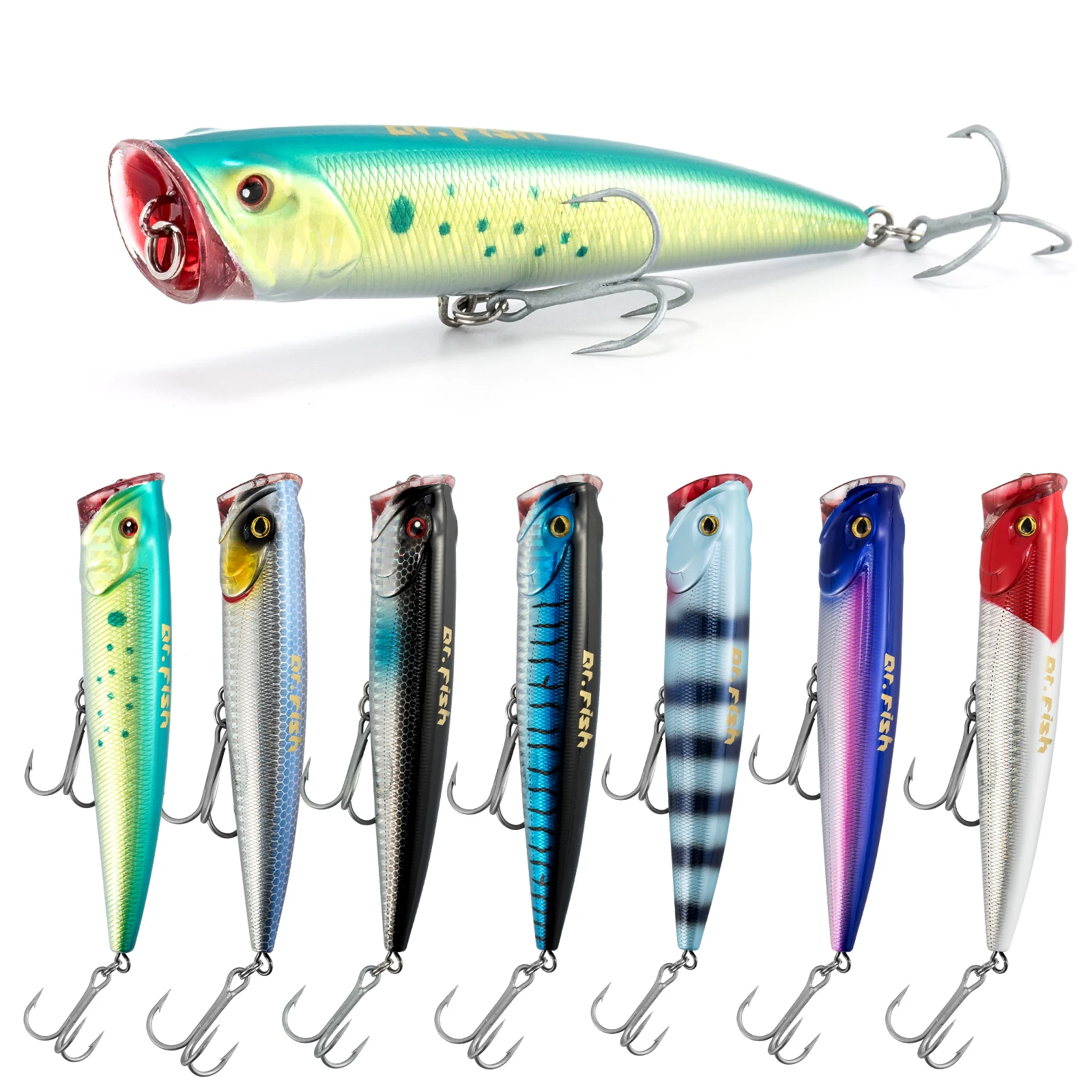 Fishing Big Game Popper Lures | Popper Fishing Lures Tuna | Lures Tuna ...