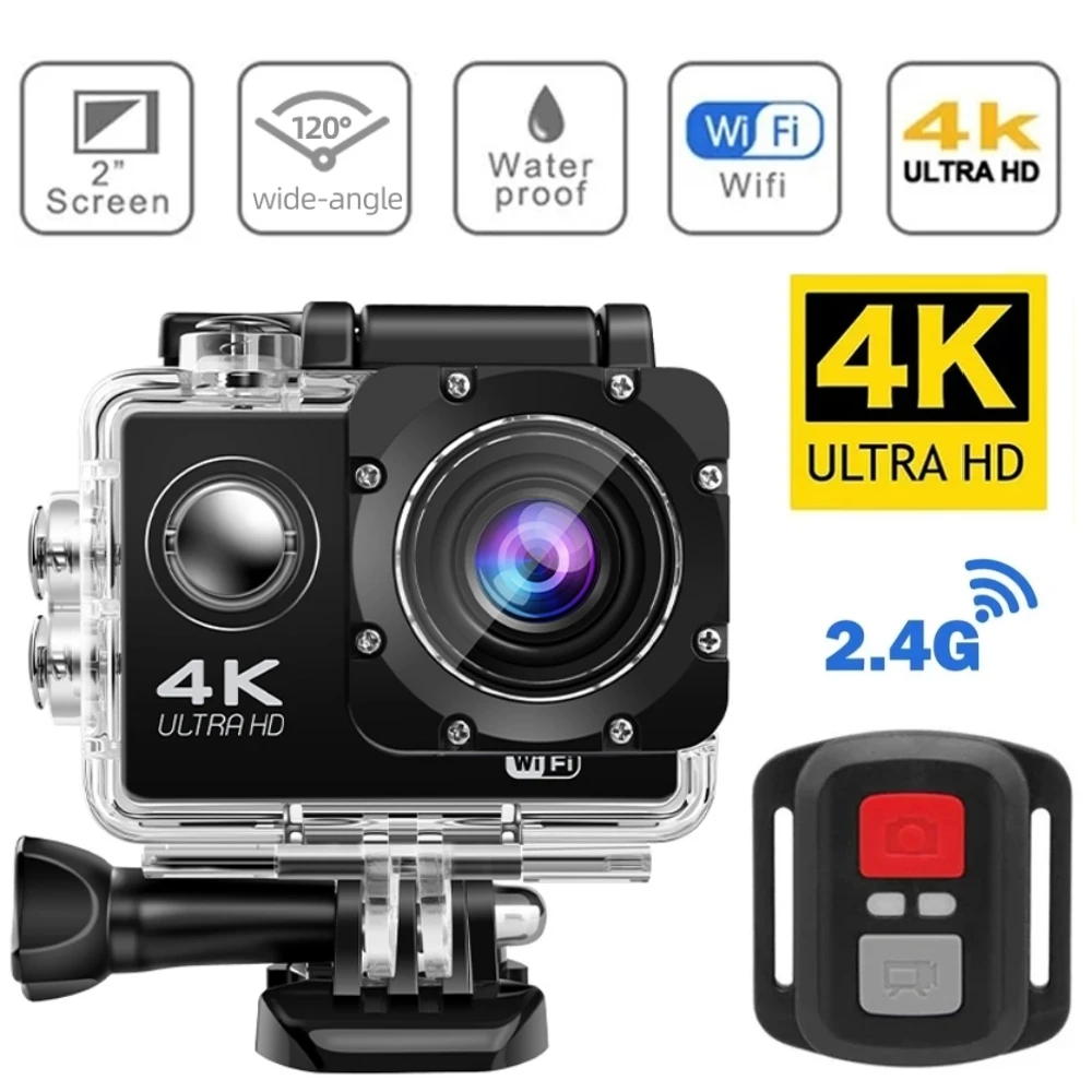 Action-Camera-Ultra-HD-4K-30fps-WiFi-2-0-inch-170D-Waterproof-Helmet ...