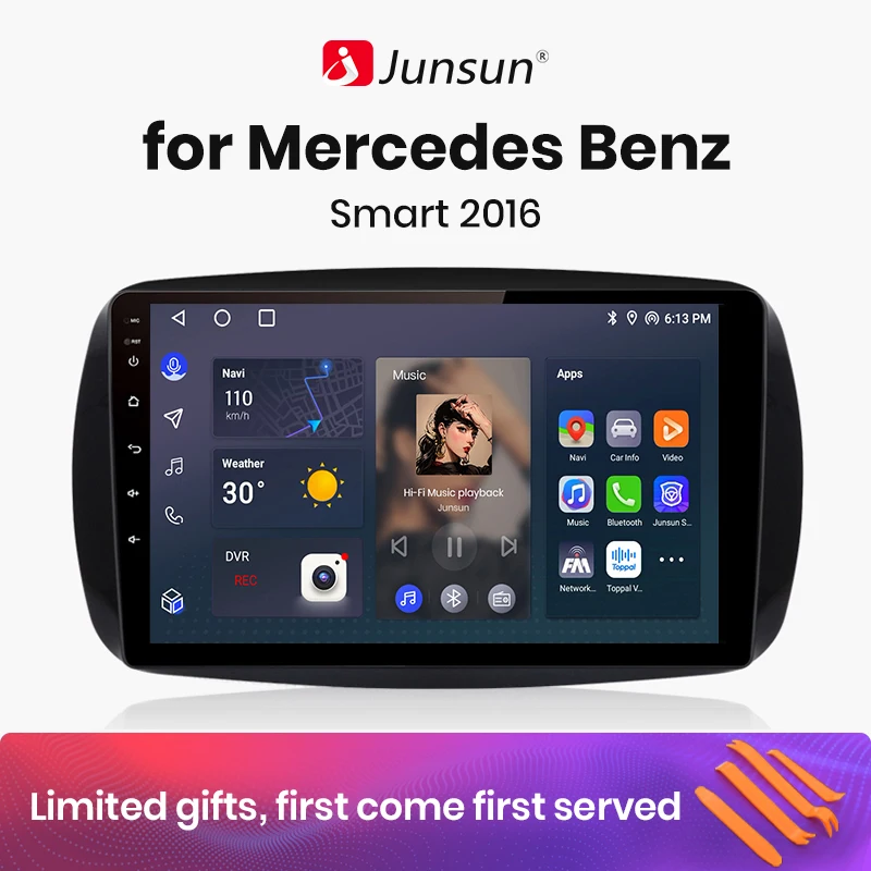 Junsun-V1-AI-Voice-Wireless-CarPlay-Android-Auto-Radio-for-Mercedes ...