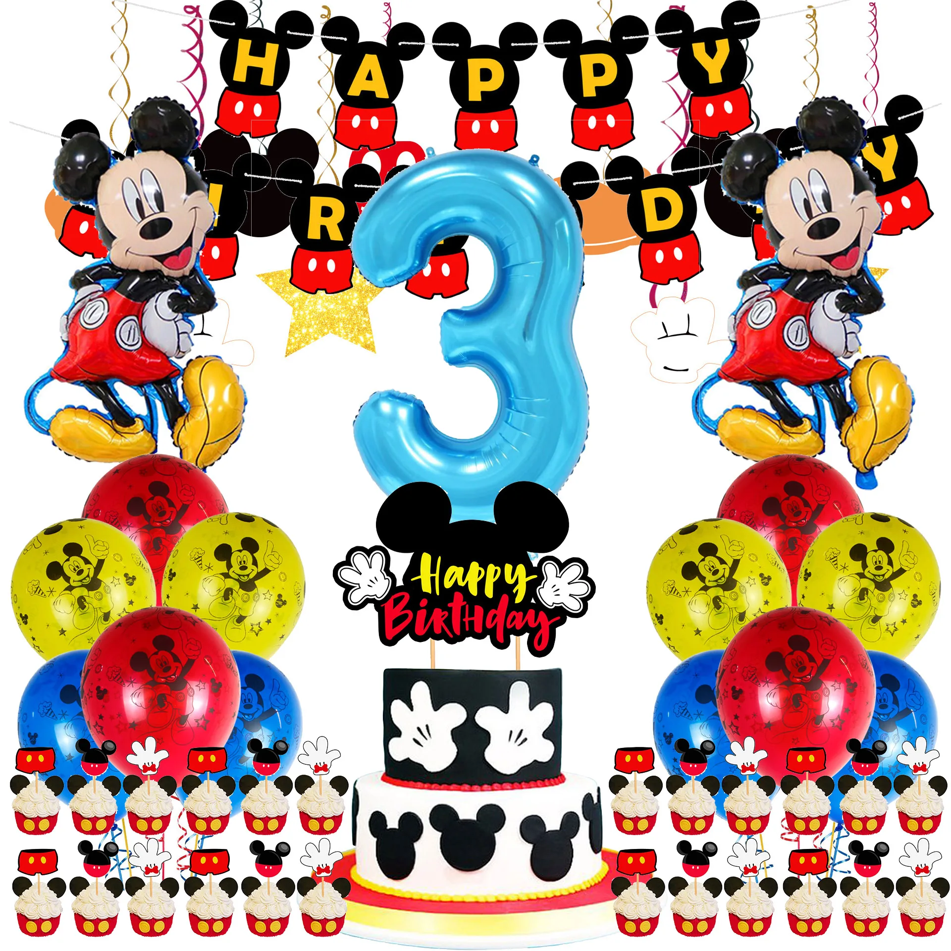 Number One Birthday Mickey
