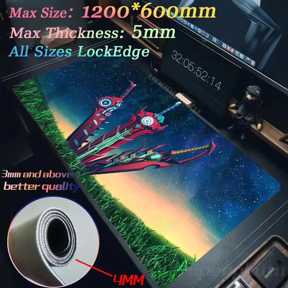 X-xenoblades Chronicles Mousepad New Arrivals Large Gaming Mousepad L ...