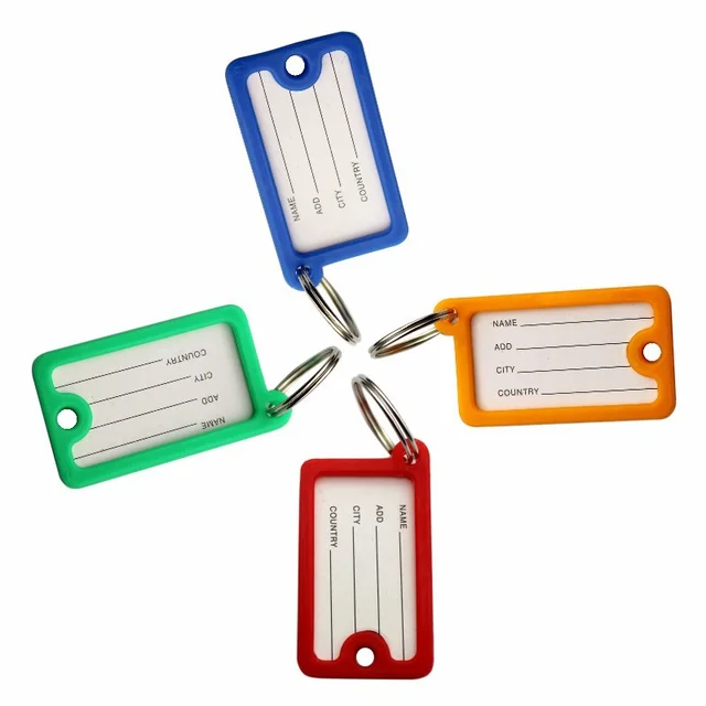 Luggage Tag Baggage Handbag ID Tag Suitcase Tag Name Holder for ...