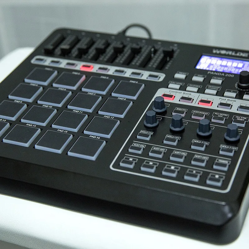 Teclado-port-til-USB-MIDI-Controller-Mini-MIDI-Pad-Controller-16-Drum ...