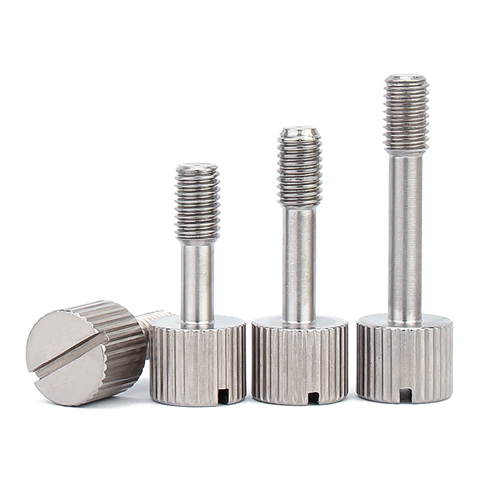 Captive Screws Knurled With Slotted Small Head M3 M4 M5 M6 Thumb Male ...