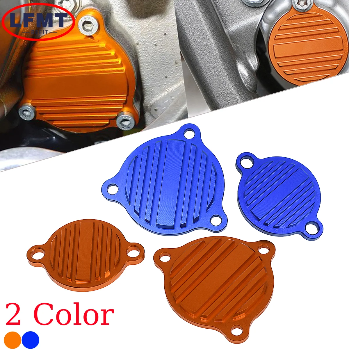 Motorcycle-CNC-Oil-Pump-Cover-Guard-Cap-and-Oil-Filter-Cover-Cap-For ...