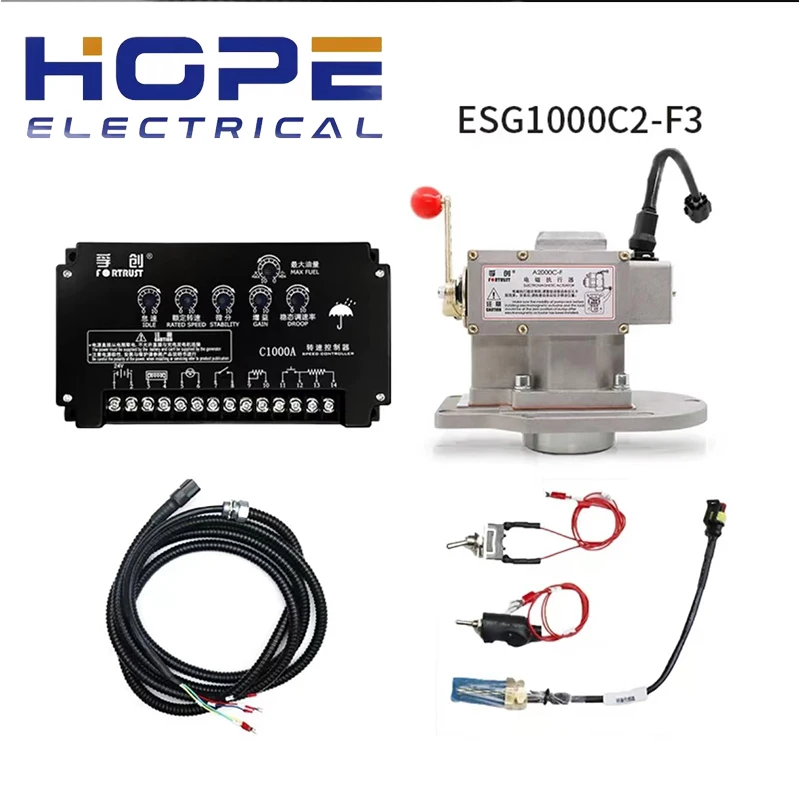 FORTRUST-A1000C-F-ESG1000C1-F3-Generator-ESC-Waterproof-Damper-Actuator ...