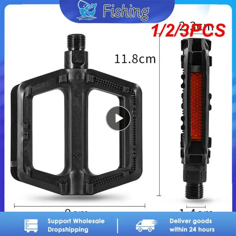 1-2-3PCS-Pedals-Cutout-Design-Mountain-Road-Bike-Pedals-Durable-Non ...