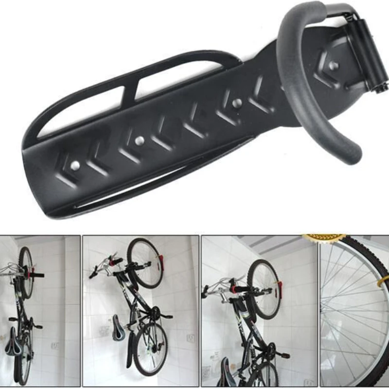 Bike-Stand-Wall-Mount-Bicycle-Holder-Mountain-Bike-Rack-Stands-Steel ...
