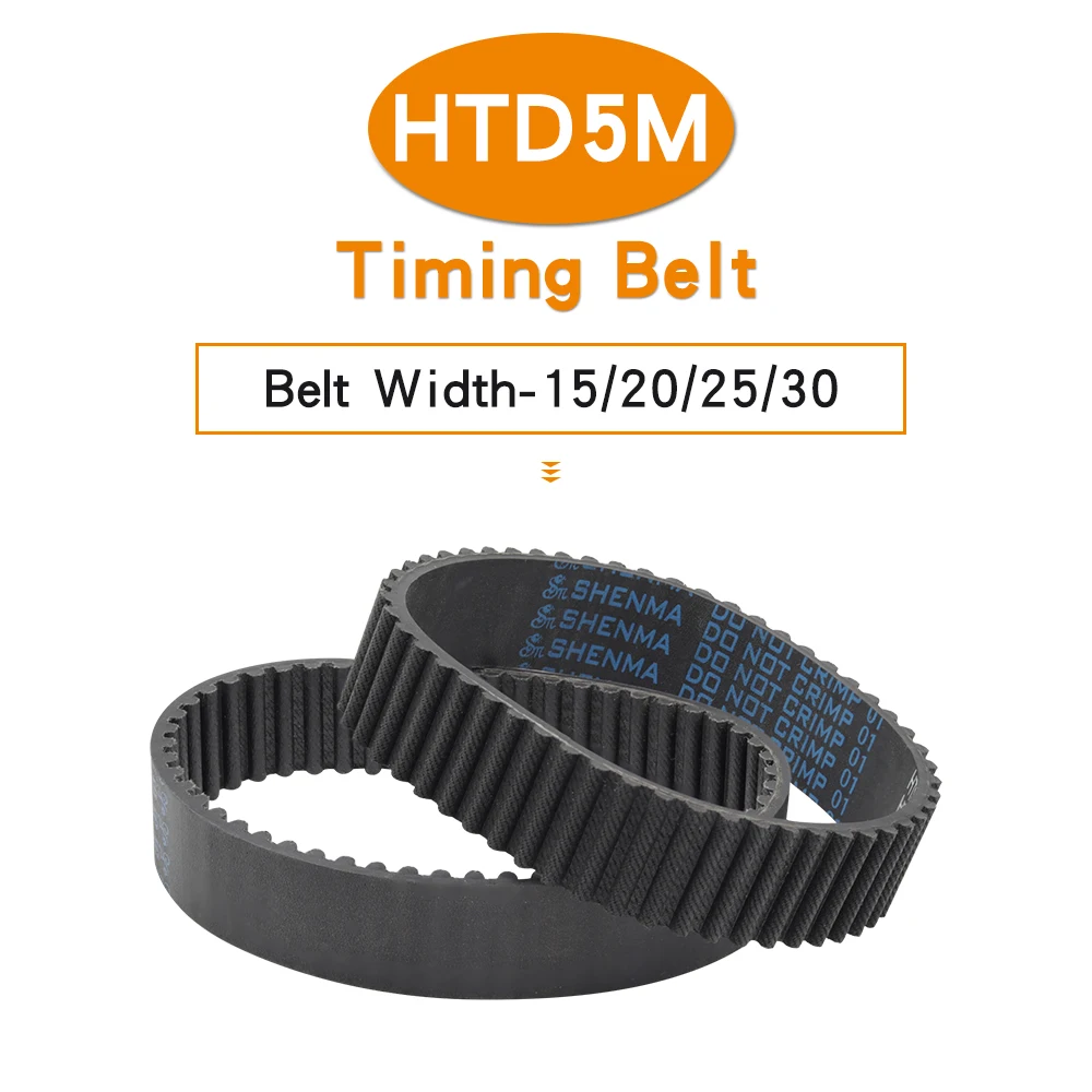 Timing-Belt-HTD5M-120-125-175-180-200-210-215-220-225-230-235-Rubber ...