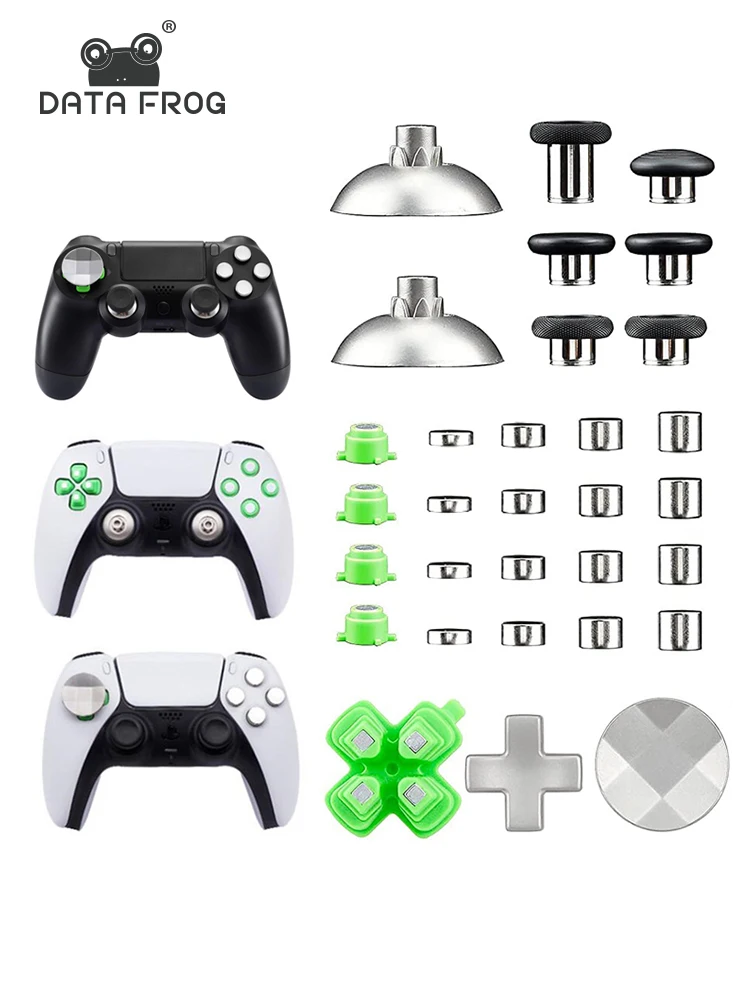DATA FROG Magnetic Metal Bullet Buttons Dpads For PS5 Controller ...