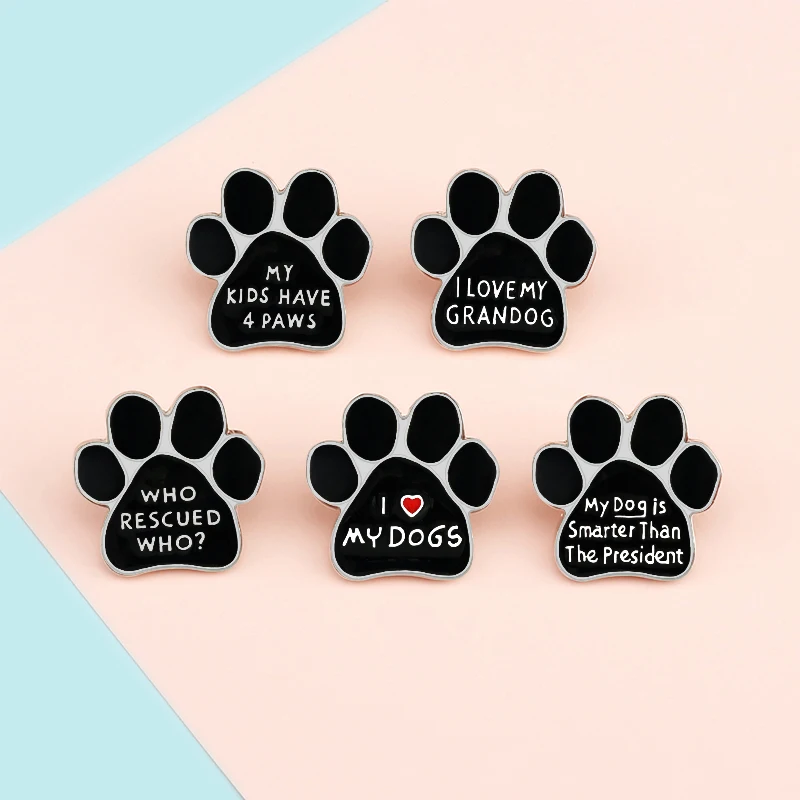 Cute Dog Paw Print