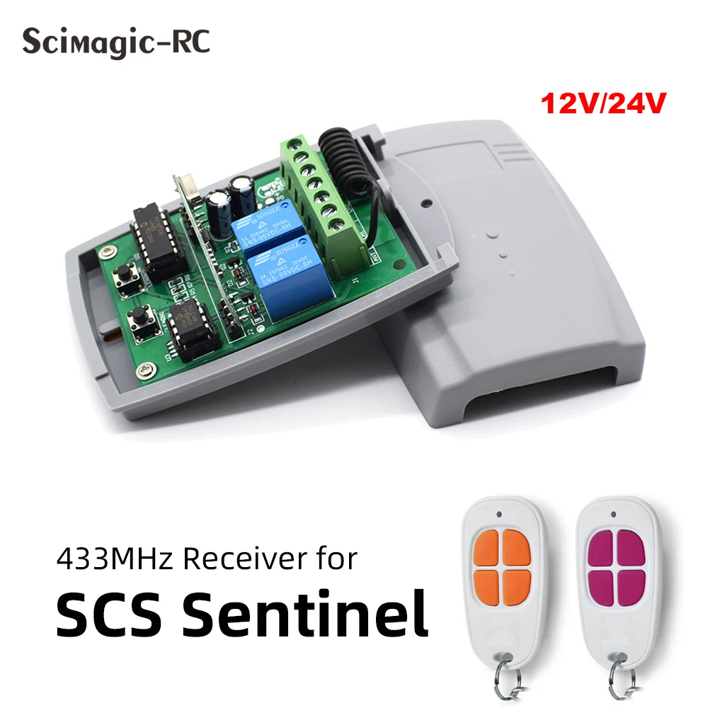 SCS-SENTINEL-Gate-Remote-Control-Receiver-Controller-Garage-Door-Opener ...